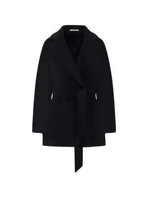 Tagliatore Belted Wool Coat
