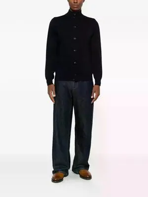 FILIPPO DE LAURENTIIS Button-up High-neck Sweater