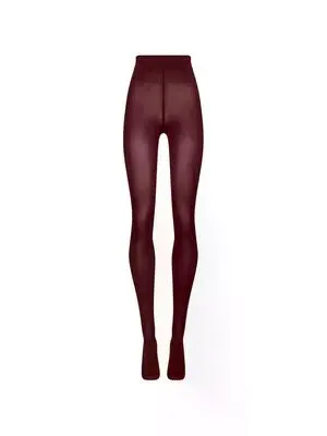 Wolford Velvet De Luxe 66 Tights - Red
