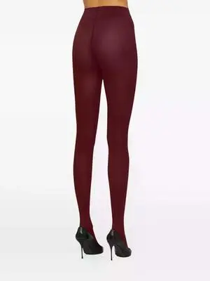 Wolford Velvet De Luxe 66 Tights - Red