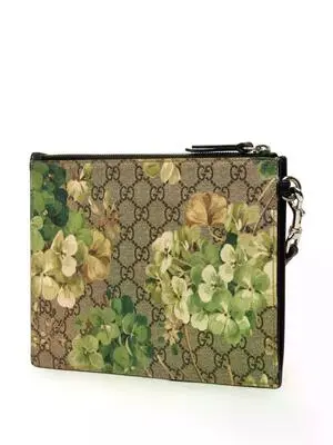 Gucci 2000-2015 Gg Supreme Blooms Clutch Bag