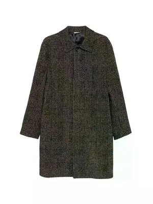MANUEL RITZ Prince Of Wales Bouclé Coat