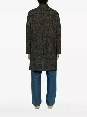 MANUEL RITZ Prince Of Wales Bouclé Coat