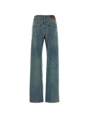 Brunello Cucinelli Authentic Faded Straight-leg Jeans