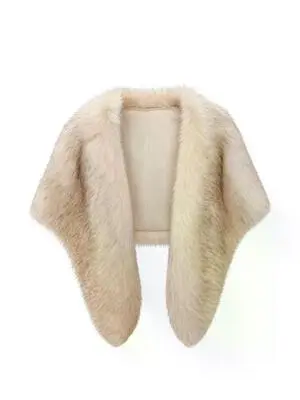 GEMY MAALOUF Voluminous Fur Bolero