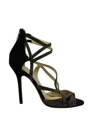 JIMMY CHOO Dome Diamante-embellished Sandals