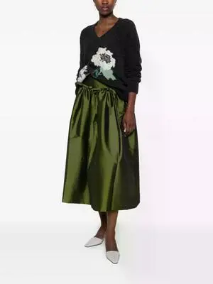 Bernadette Kane Floral-intarsia Sweater
