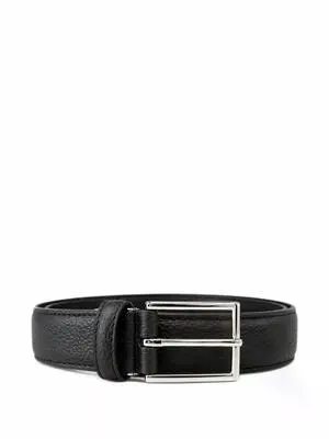 Anderson's Pebbled Leather Belt - Black