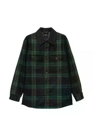 A.p.c. Mathis Checked Overshirt - Blue