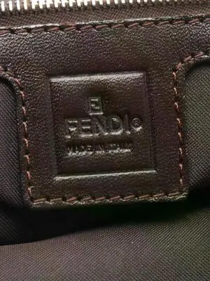 Fendi 1990-2000 Zucca Canvas Handbag