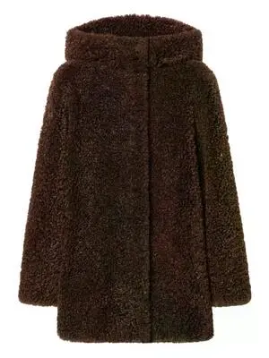 RRD Hooded Teddy-texture Coat
