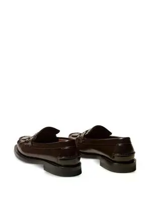 Hereu Marti Fringe Loafers - Brown