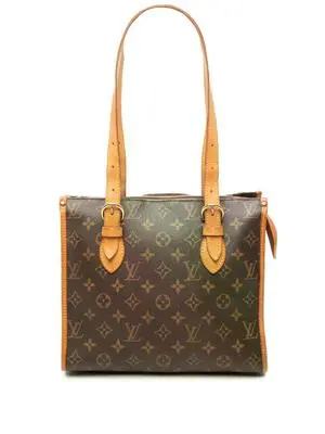LOUIS VUITTON 2005 Monogram Popincourt Haut Shoulder Bag - Brown