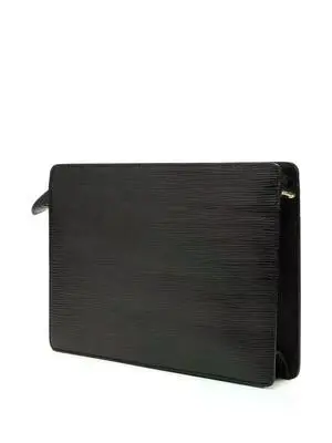 LOUIS VUITTON 2001 Epi Pochette Homme Clutch Bag