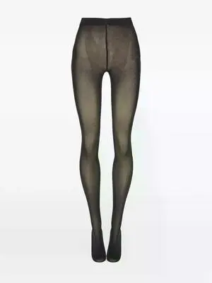 Wolford 50 Shimmering Opaque Tights - Black