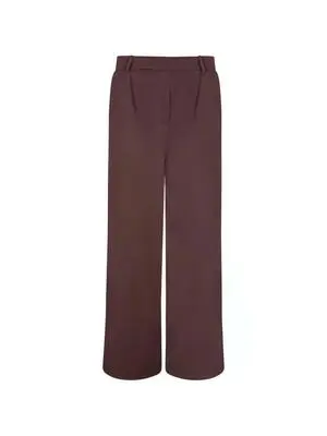 OWN Pleated Straight-leg Trousers