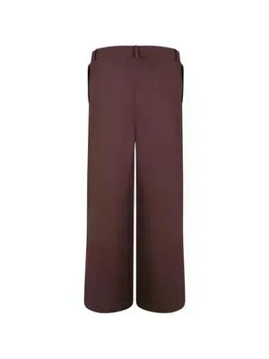 OWN Pleated Straight-leg Trousers