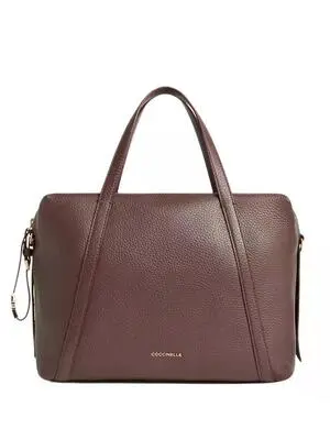 COCCINELLE Medium Nory Grained Leather Tote Bag