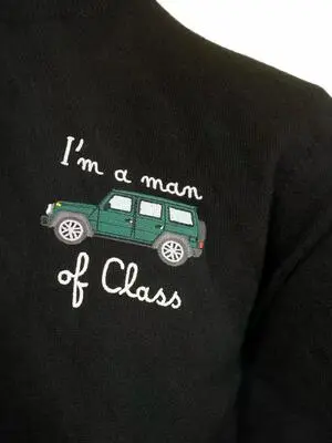 MC2 SAINT BARTH Embroidered Crew-neck Sweater