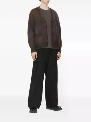 Comme Des Garçons Wide-leg Trousers - Black