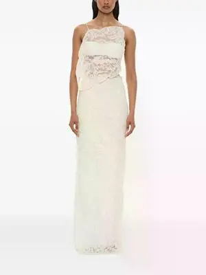 Christopher Esber Reverie Floating Lace Cami Tank Top