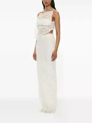 Christopher Esber Reverie Floating Lace Cami Tank Top