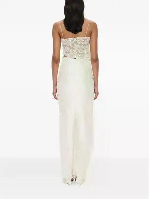 Christopher Esber Reverie Floating Lace Cami Tank Top