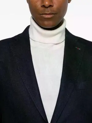 MANUEL RITZ Chevron Jersey Blazer