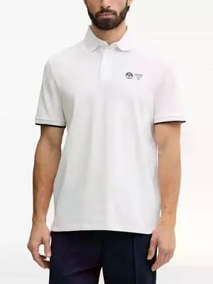 Guess Logo Polo Shirt - White