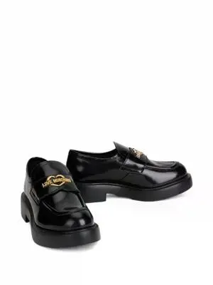 Moschino Logo-plaque Loafers