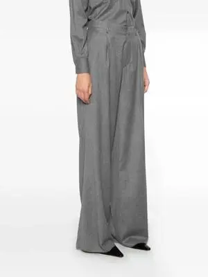 Tagliatore P-eileen Pleated Wide-leg Trousers