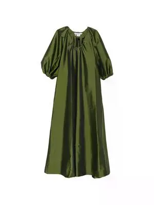 Bernadette George Puff-sleeve Maxi Dress