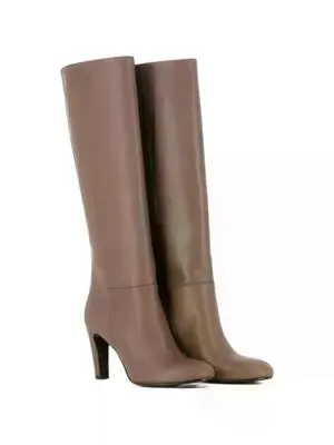 DEL CARLO Leather Knee-high Boots