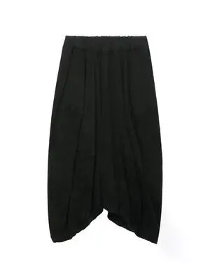 Comme Des Garçons Balloon-silhouette Elasticated-waist Midi Skirt