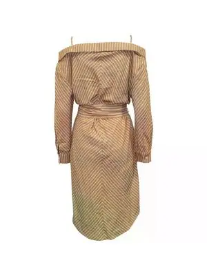 Maje Rulylla Cold-shoulder Dress