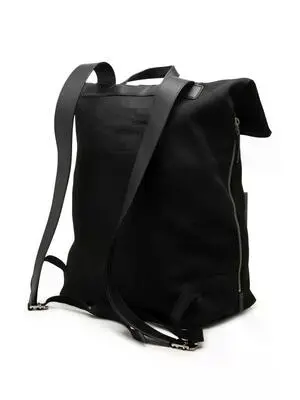 Gucci 2000-2015 Canvas Techno Web Fold Over Backpack