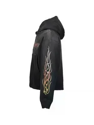 KAMIYA Flame Kmy Zip-up Hoodie