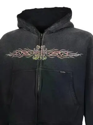 KAMIYA Flame Kmy Zip-up Hoodie
