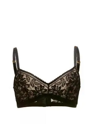 Wolford Lace Triangle Bra - Black