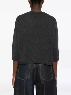 Liviana Conti Crystal-embellished Knitted Sweater