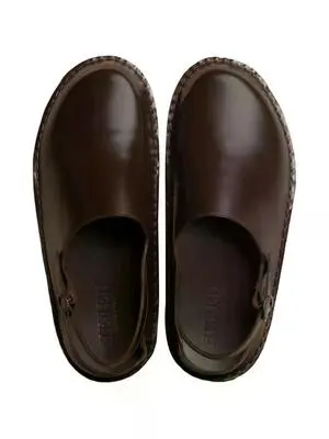 Hereu Cargol Whipstitched Slingback Clogs