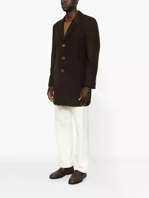 MANUEL RITZ Slim-fit Notched-lapel Coat