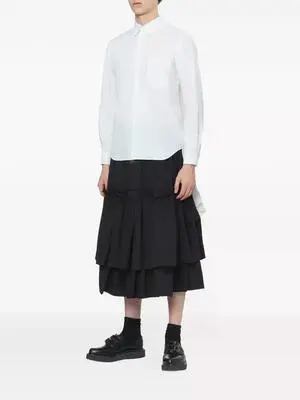 Comme Des Garçons Ruffled-panel Shirt