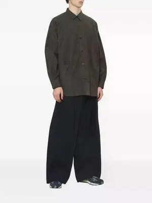 Comme Des Garçons Check-pattern Long-sleeve Shirt