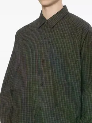 Comme Des Garçons Check-pattern Long-sleeve Shirt
