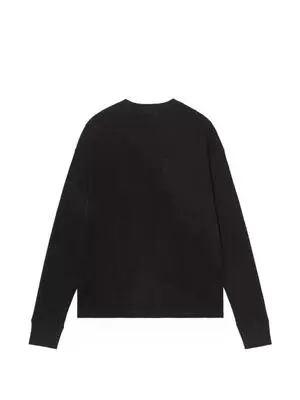 Carhartt Work In Progress Long Sleeve Blackletter Waffle T-shirt