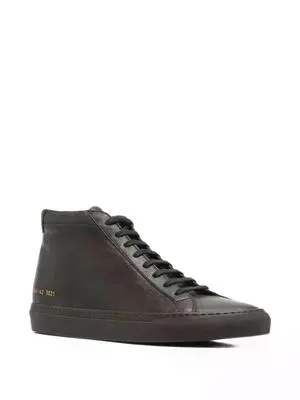 COMMON PROJECTS High-top Sneakers - Brown
