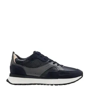 Hugo Boss Leather Panelled Sneakers