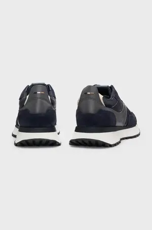 Hugo Boss Leather Panelled Sneakers