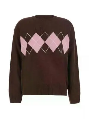 MC2 SAINT BARTH Argyle-intarsia Sweater